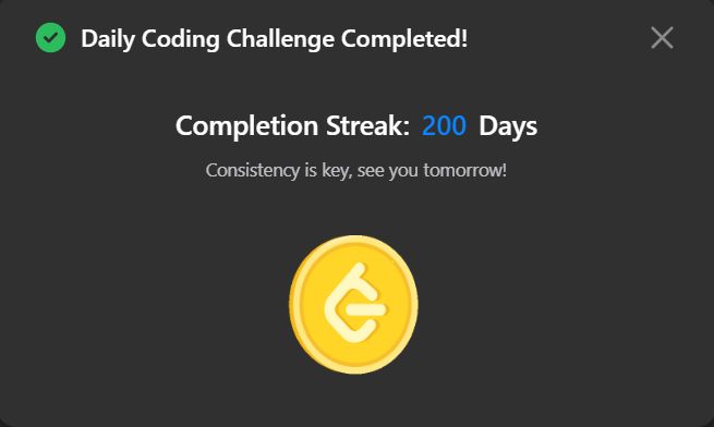 Shivansh Gaur on LinkedIn: #leetcode #200daysofcode #codingchallenges # ... Shivansh Gaur on LinkedIn: #leetcode #200daysofcode #codingchallenges # ...