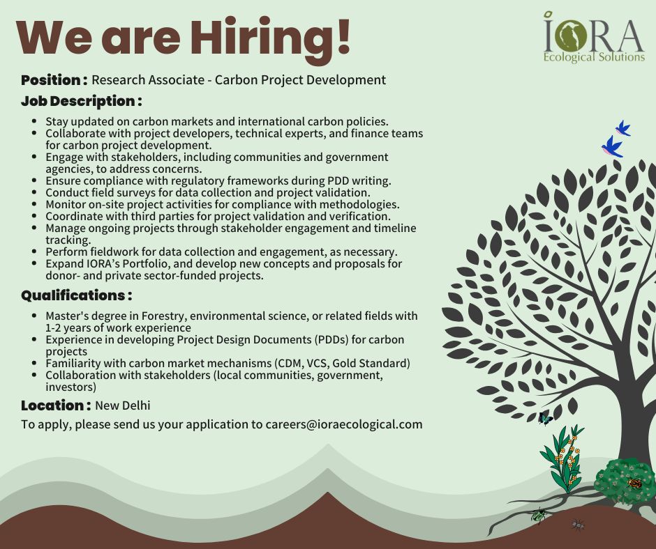 Iora Ecological Solutions on LinkedIn: #iora #wearehiring # ... Iora Ecological Solutions on LinkedIn: #iora #wearehiring # ...