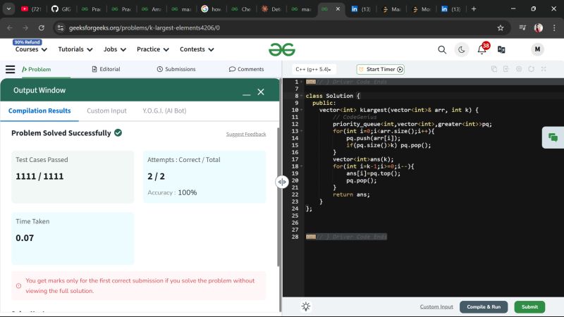 #gfg160 #geeksforgeeks #cpp #programming #everydaycoding | Maahi Mishra #gfg160 #geeksforgeeks #cpp #programming #everydaycoding | Maahi Mishra