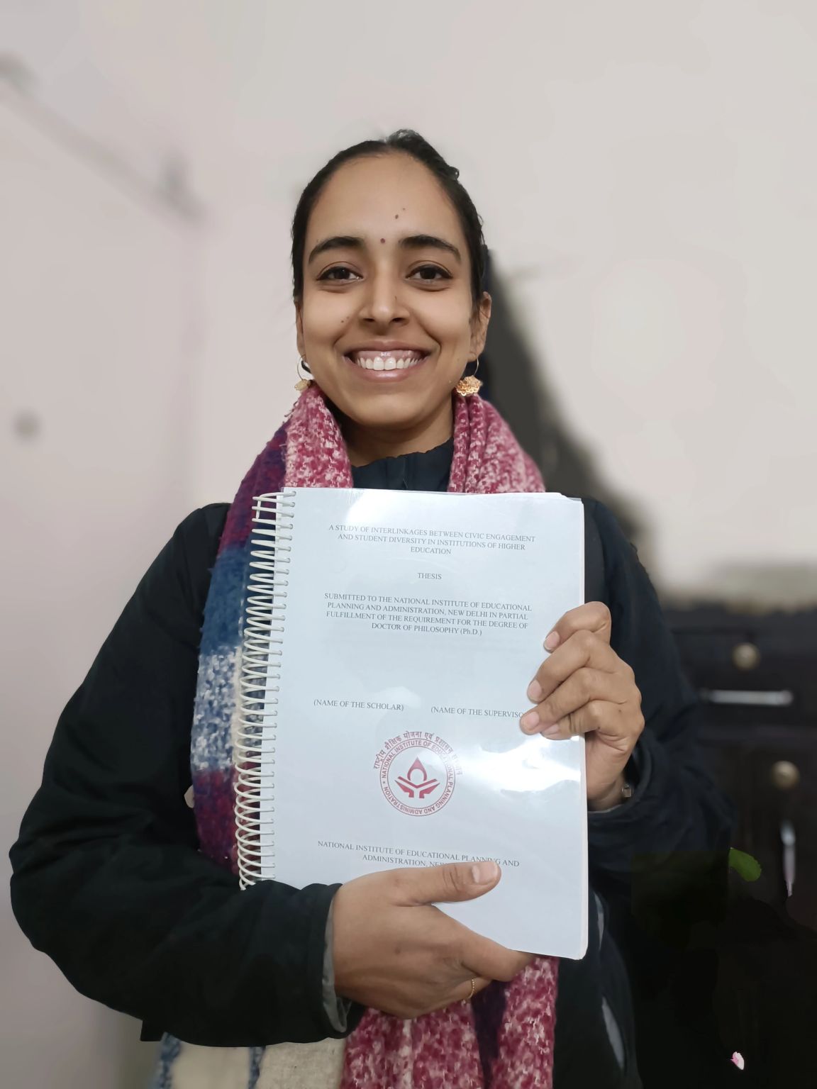 Successfully submitted my Doctoral thesis on Civic engagement and ... Successfully submitted my Doctoral thesis on Civic engagement and ...