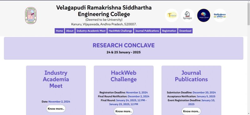 Neeraja Gurram on LinkedIn: #vrsec #researchconclave25 #sahe #itdept #it Neeraja Gurram on LinkedIn: #vrsec #researchconclave25 #sahe #itdept #it