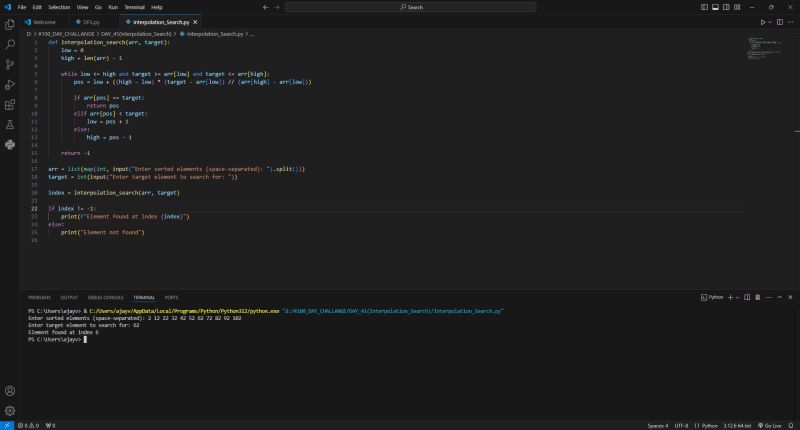 Ajay vetri NJ on LinkedIn: #day41 #100daysofcode #python # ... Ajay vetri NJ on LinkedIn: #day41 #100daysofcode #python # ...