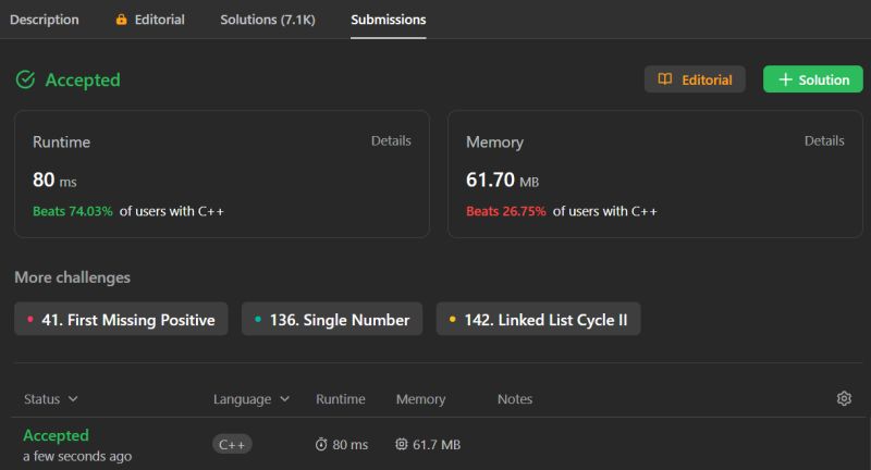 Sarthak Kumar on LinkedIn: #leetcode #coding #problemsolving # ... Sarthak Kumar on LinkedIn: #leetcode #coding #problemsolving # ...