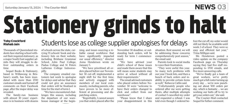 Rishab Jain on LinkedIn: #journalism #couriermail #backtoschool # ... Rishab Jain on LinkedIn: #journalism #couriermail #backtoschool # ...