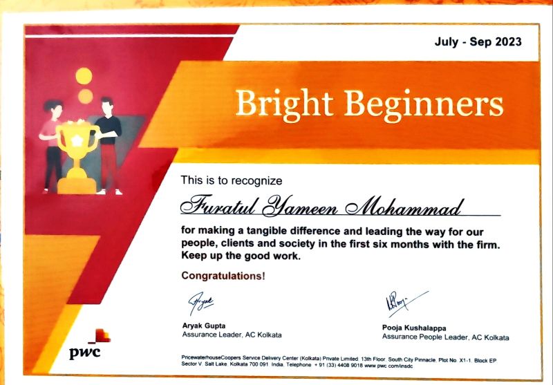 CA Furatul Yameen Mohammad on LinkedIn: #awardwinning #recognitionawards CA Furatul Yameen Mohammad on LinkedIn: #awardwinning #recognitionawards