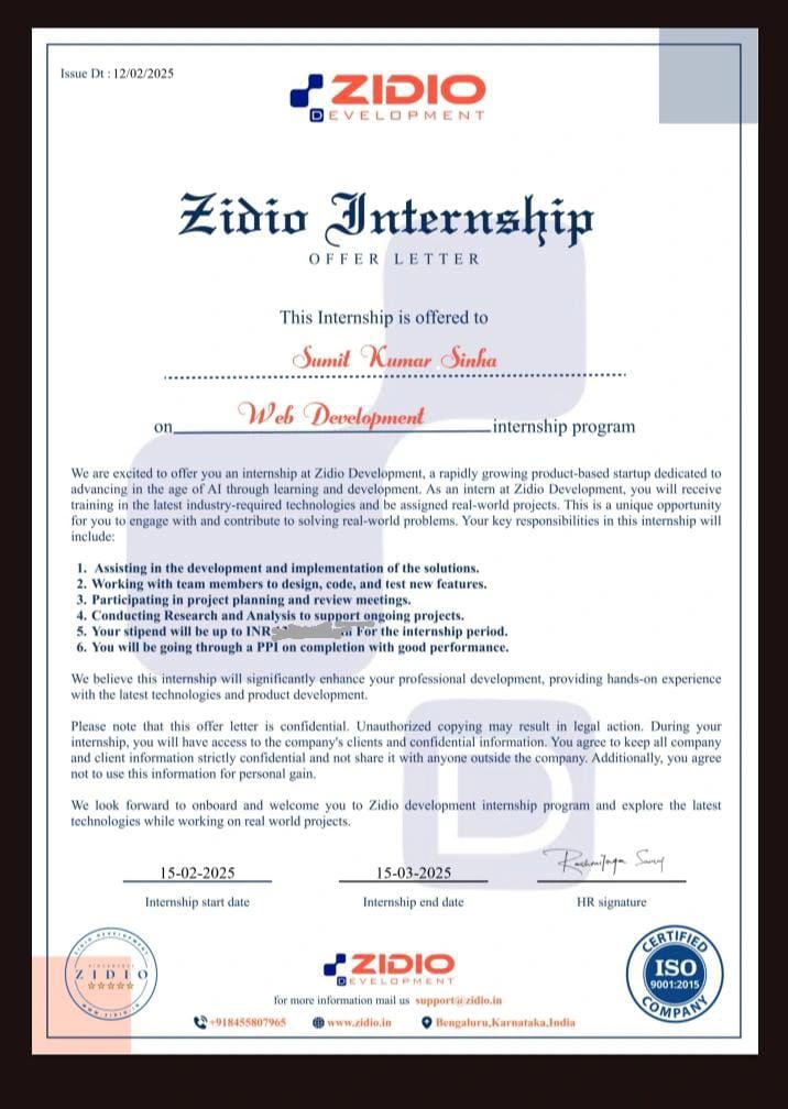 #internship #webdevelopment #ai #zidiodevelopment #learning # ... #internship #webdevelopment #ai #zidiodevelopment #learning # ...