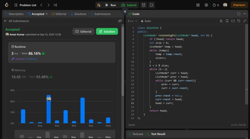Aman Kumar on LinkedIn: #codingjourney Aman Kumar on LinkedIn: #codingjourney
