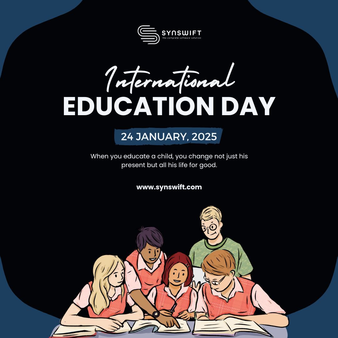 Synswift infotech on LinkedIn: #internationaldayofeducation # ... Synswift infotech on LinkedIn: #internationaldayofeducation # ...