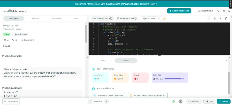 Day 6 of your 365-day coding challenge with Scaler | Sushant Verma ... Day 6 of your 365-day coding challenge with Scaler | Sushant Verma ...