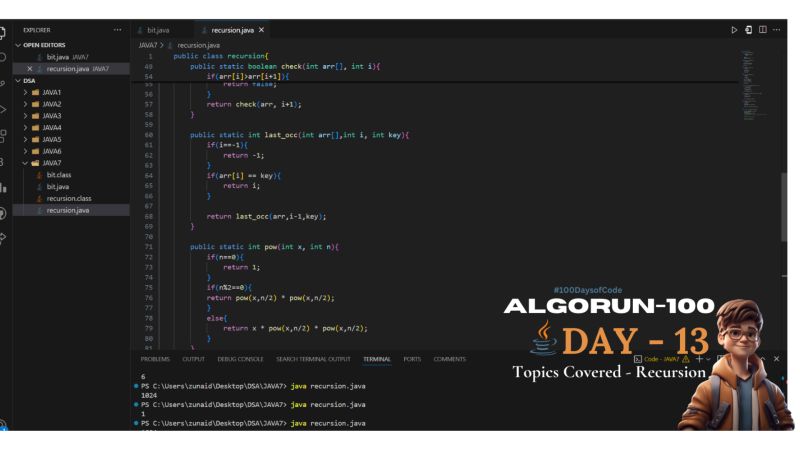 #100daysofdsa #dsa #recursion #algorithms #datastructures ... #100daysofdsa #dsa #recursion #algorithms #datastructures ...