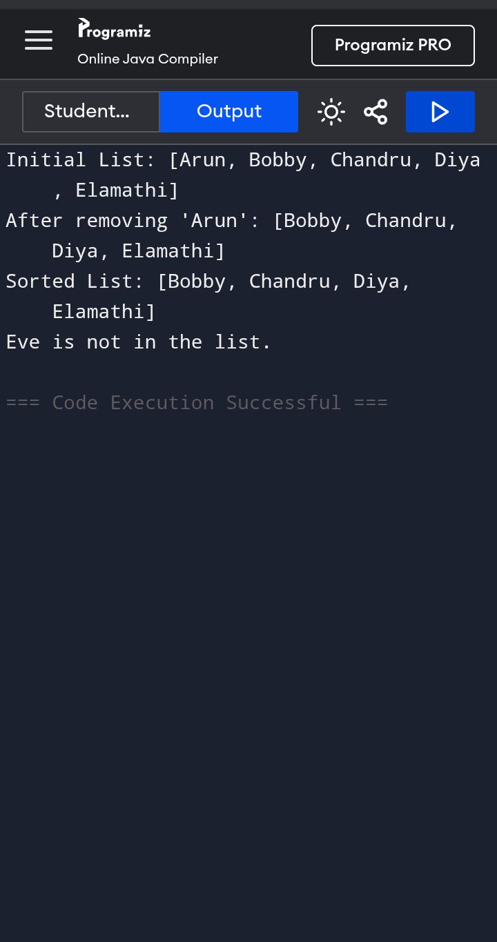 #cybernaut #java #60dayscodechallange | Rajasree Karthick #cybernaut #java #60dayscodechallange | Rajasree Karthick
