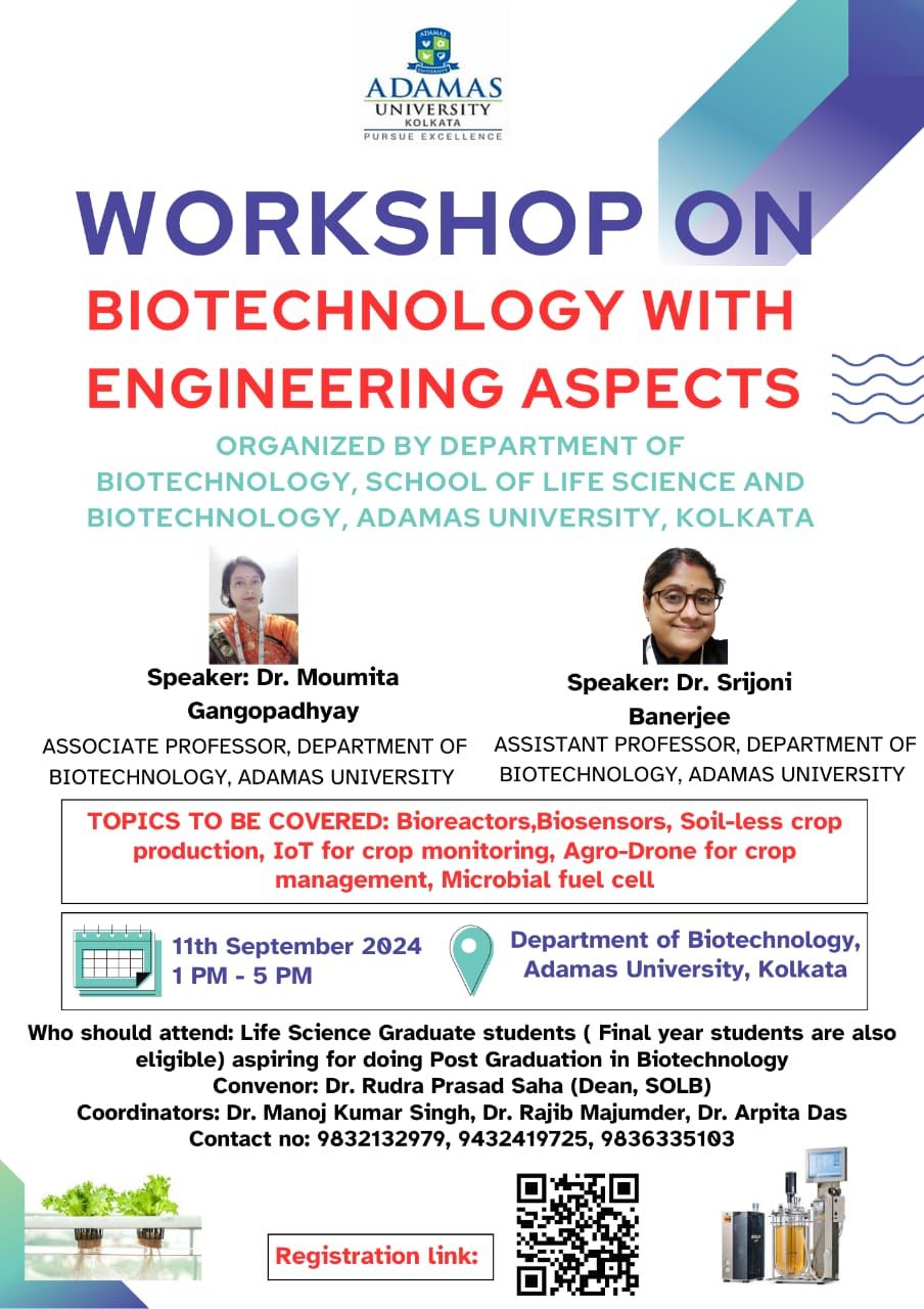 Department of Biotechnology, Adamas University on LinkedIn: Department ... Department of Biotechnology, Adamas University on LinkedIn: Department ...