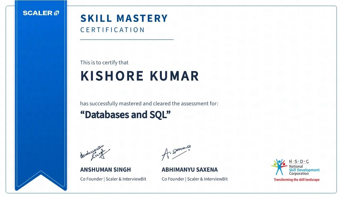 #scaler #sql #databases #mysql #scaleracademy #backenddevelopment ... #scaler #sql #databases #mysql #scaleracademy #backenddevelopment ...