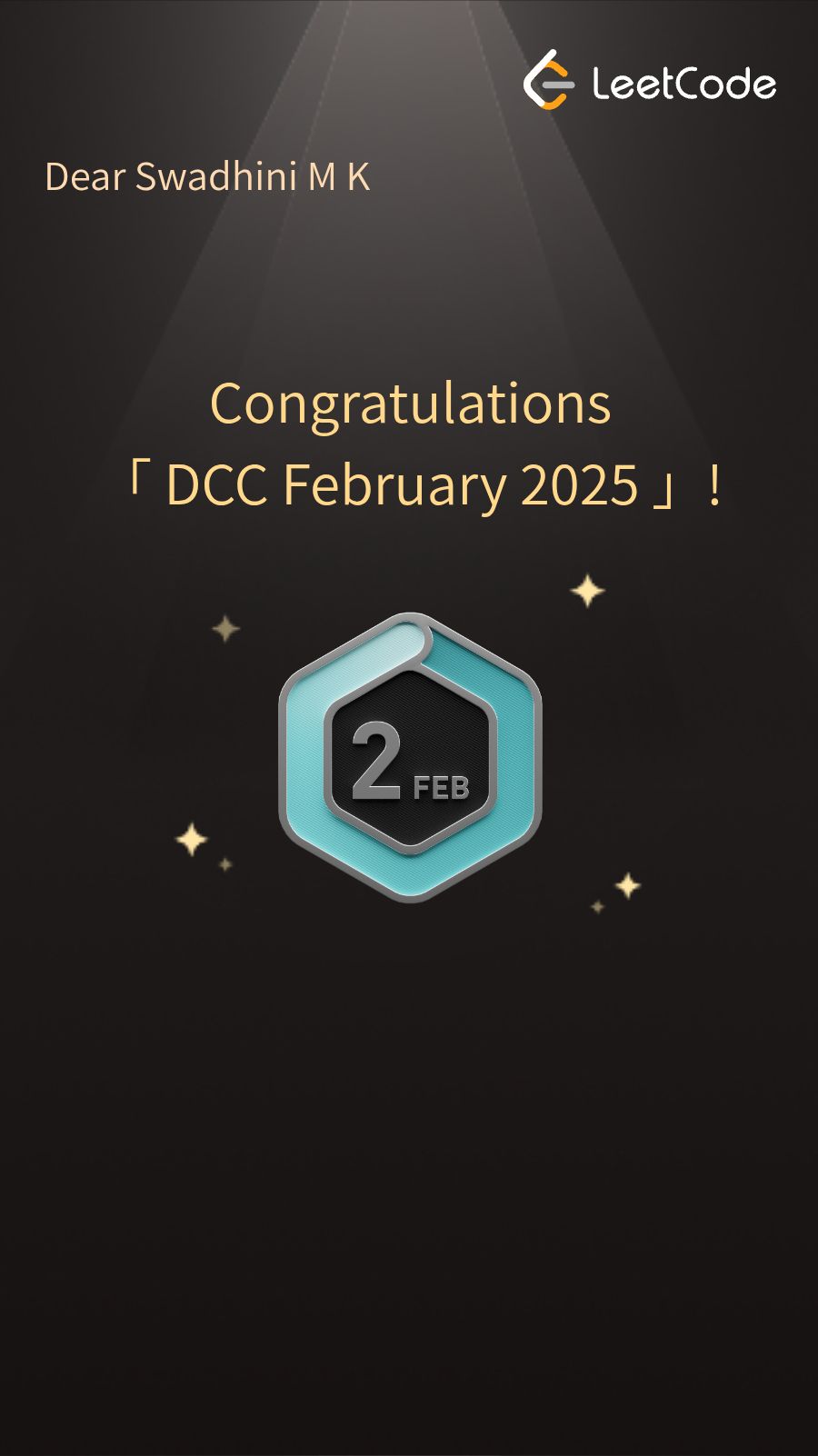 #leetcode #codingchallenge #keeplearning | Swadhini M K #leetcode #codingchallenge #keeplearning | Swadhini M K