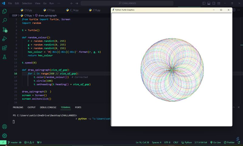 #100daysofcode #turtlegraphics #creativecoding #artisticexpression ... #100daysofcode #turtlegraphics #creativecoding #artisticexpression ...