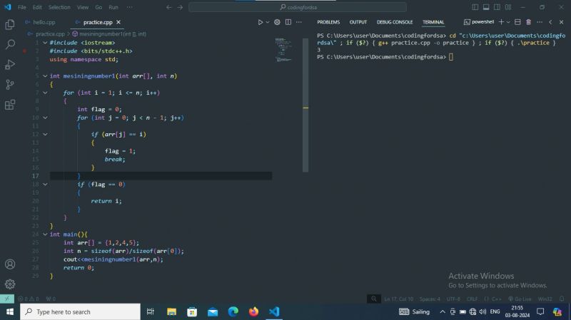 Lucky Soni on LinkedIn: #dsa #cpp #dsachallenge #array #coding # ... Lucky Soni on LinkedIn: #dsa #cpp #dsachallenge #array #coding # ...