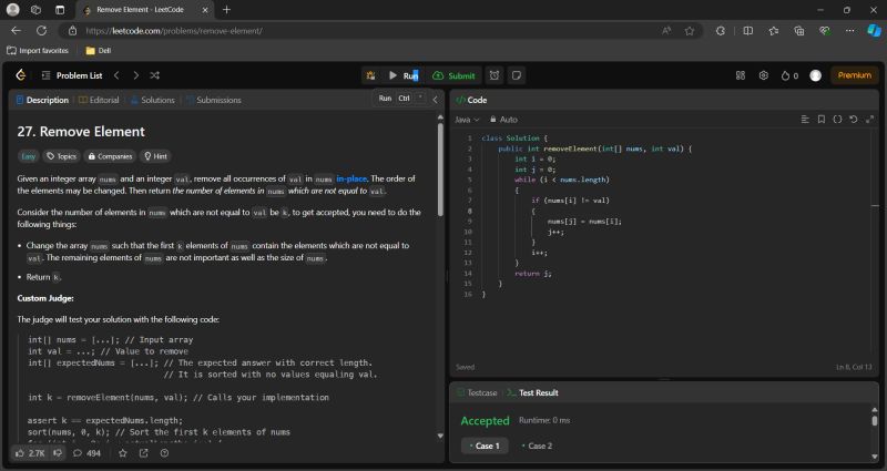 Ayush Pandey on LinkedIn: Day 10/30 Day LeetCode Challenge!ππ₯ Today, I ... Ayush Pandey on LinkedIn: Day 10/30 Day LeetCode Challenge!ππ₯ Today, I ...