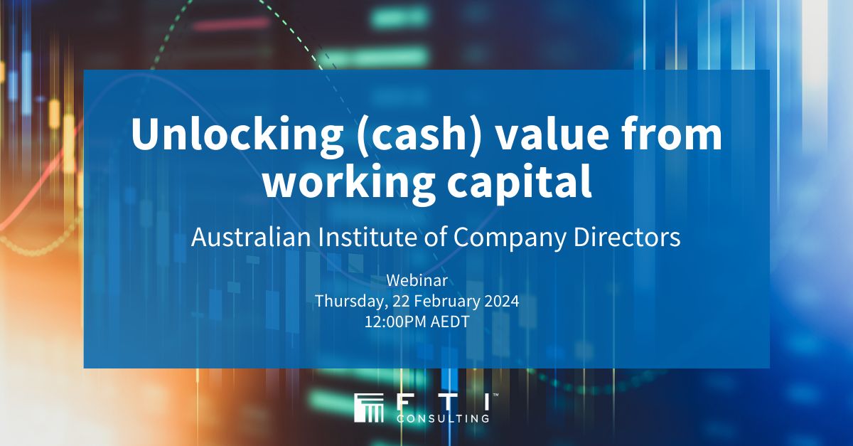 FTI Consulting Australia on LinkedIn: #workingcapital # ... FTI Consulting Australia on LinkedIn: #workingcapital # ...