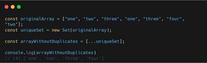 How to remove duplicates from an array | Sarath Adhithya posted on the ... How to remove duplicates from an array | Sarath Adhithya posted on the ...