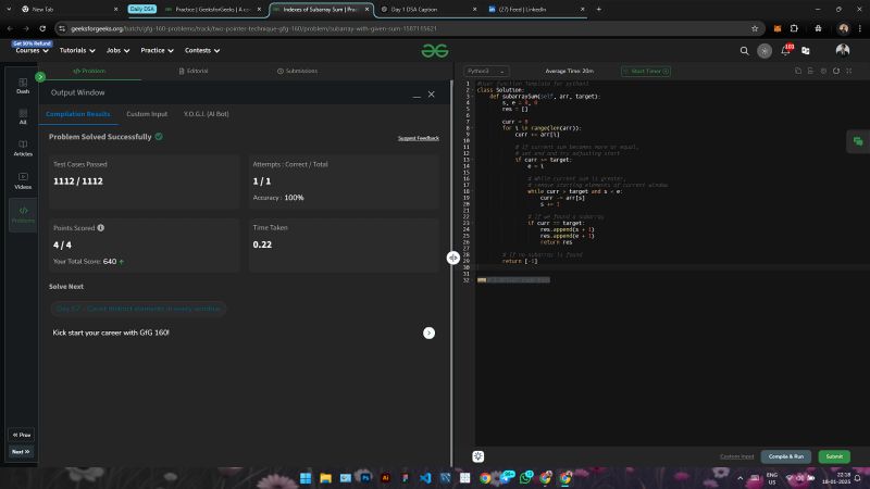 Saptarshi Ghosh on LinkedIn: #gfg160 #geekstreak2024 #slidingwindow # ... Saptarshi Ghosh on LinkedIn: #gfg160 #geekstreak2024 #slidingwindow # ...