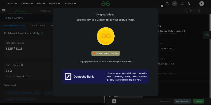 Rahul Kumar on LinkedIn: #geeksforgeeks #day20 #geekstreak2024 # ... Rahul Kumar on LinkedIn: #geeksforgeeks #day20 #geekstreak2024 # ...