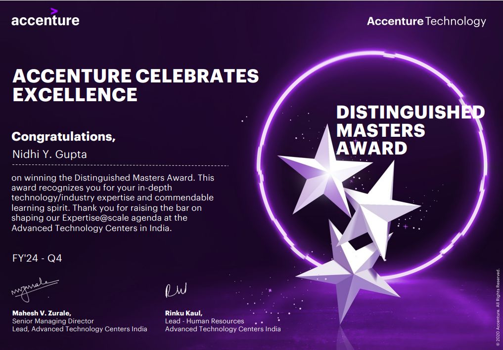Nidhi Gupta on LinkedIn: Honored and grateful for the continuous ... Nidhi Gupta on LinkedIn: Honored and grateful for the continuous ...