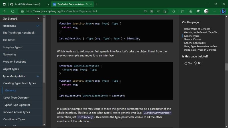 Junaid Mancheri on LinkedIn: #typescript #learning #programming # ... Junaid Mancheri on LinkedIn: #typescript #learning #programming # ...