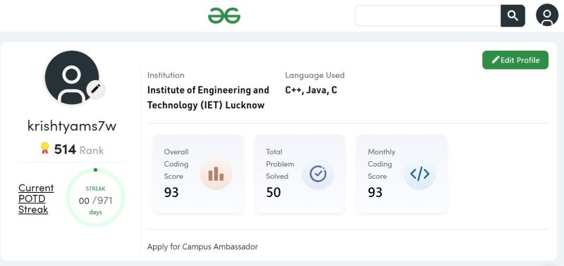 Krish Tyagi on LinkedIn: #takeyouforward #datastructures #algorithms # ... Krish Tyagi on LinkedIn: #takeyouforward #datastructures #algorithms # ...