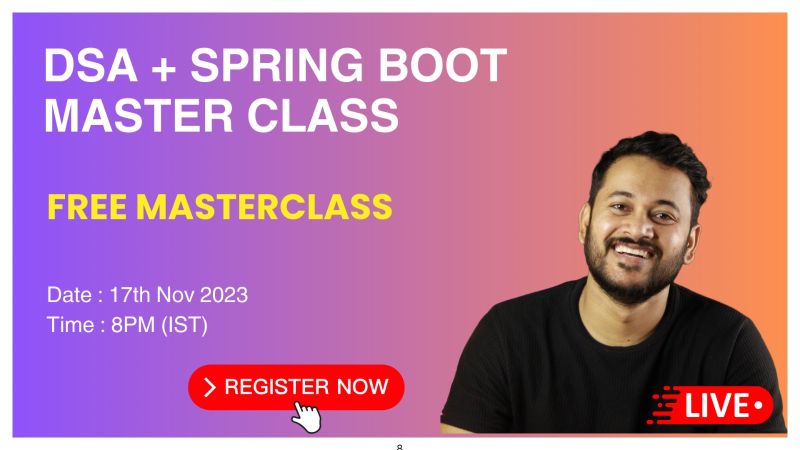 Ashwani Kumar on LinkedIn: #springframework #dsa Ashwani Kumar on LinkedIn: #springframework #dsa