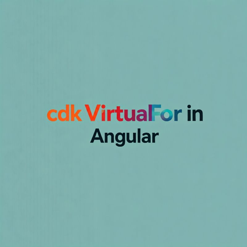 Saurav S. on LinkedIn: #angular #performance #cdkvirtualfor #webdevelopment Saurav S. on LinkedIn: #angular #performance #cdkvirtualfor #webdevelopment