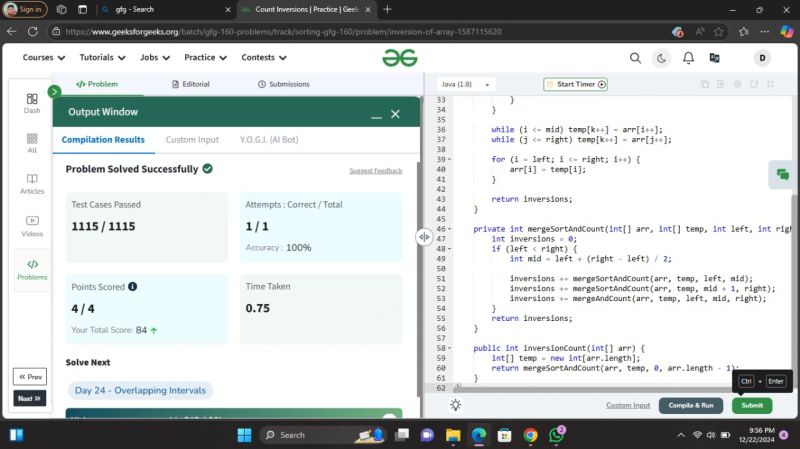 Deep Prakash on LinkedIn: #100daysofcode #problemsolving #java # ... Deep Prakash on LinkedIn: #100daysofcode #problemsolving #java # ...