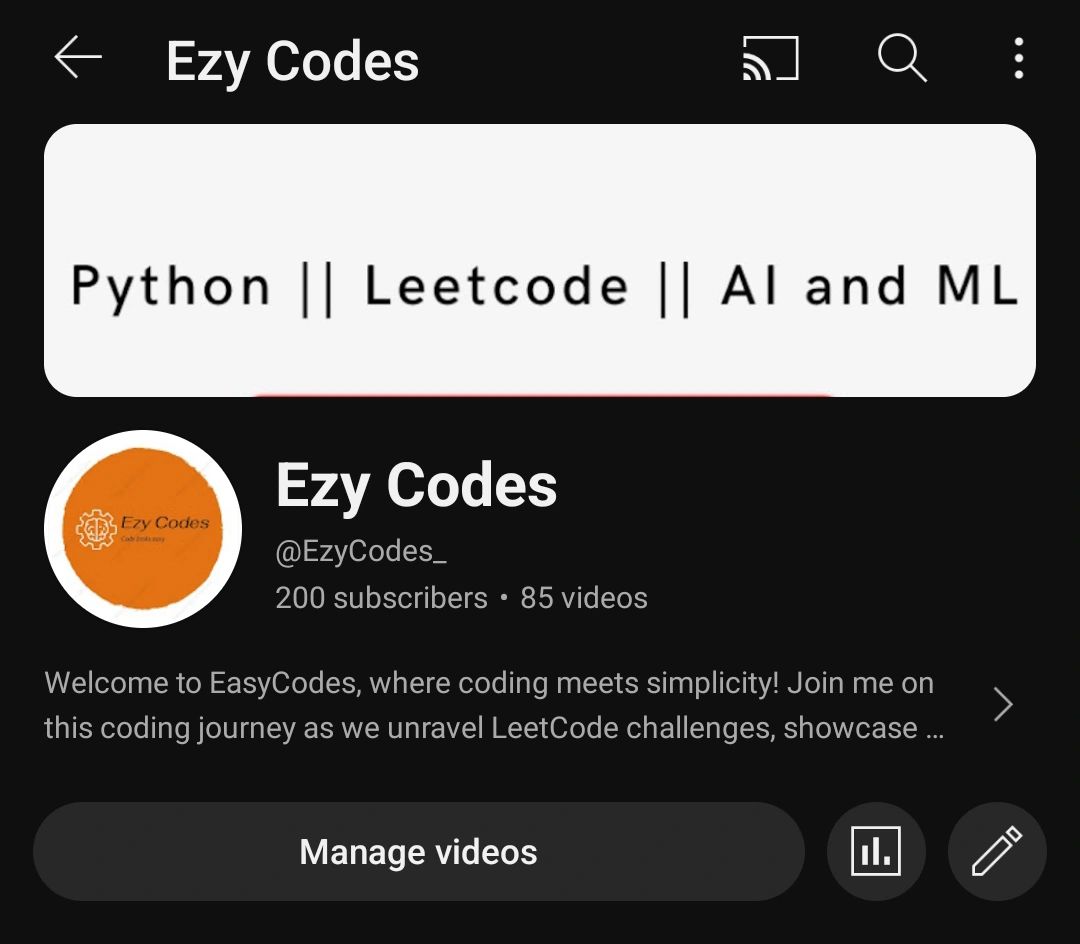 Ezy Codes on LinkedIn: #ezycodes #gratitude #200subscribersstrong # ... Ezy Codes on LinkedIn: #ezycodes #gratitude #200subscribersstrong # ...