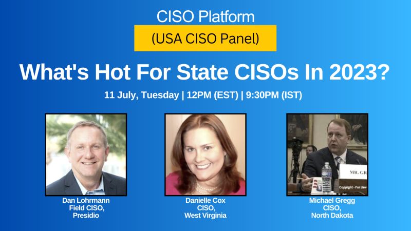 CISOPlatform on LinkedIn: Join USA Panel On CISOPlatform on LinkedIn: Join USA Panel On