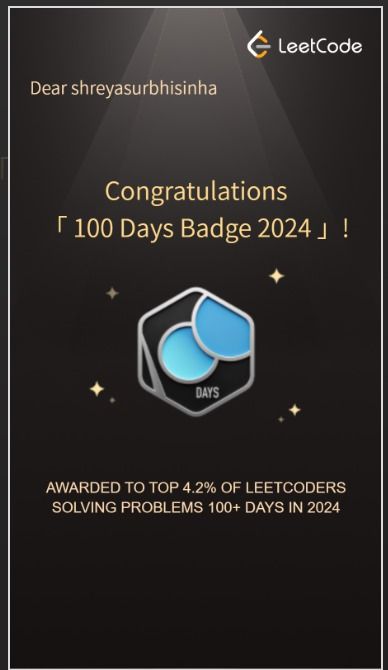 Shreya Sinha on LinkedIn: #leetcode Shreya Sinha on LinkedIn: #leetcode