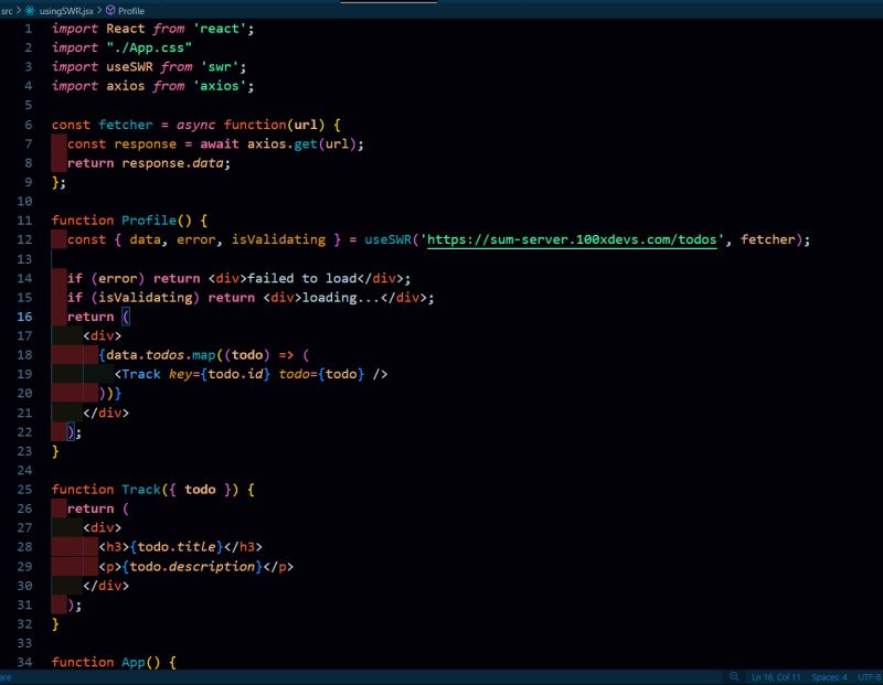 Tridib Ghosh on LinkedIn: #useswr #reactdevelopment # ... Tridib Ghosh on LinkedIn: #useswr #reactdevelopment # ...