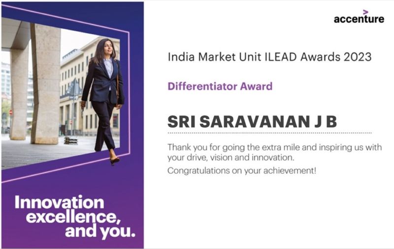 Sri Saravanan J B on LinkedIn: #ilead #accenturestrategy # ... Sri Saravanan J B on LinkedIn: #ilead #accenturestrategy # ...