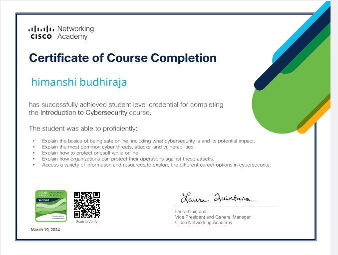 #cybersecurity #digitalprotection #professionaldevelopment | Himanshi ... #cybersecurity #digitalprotection #professionaldevelopment | Himanshi ...