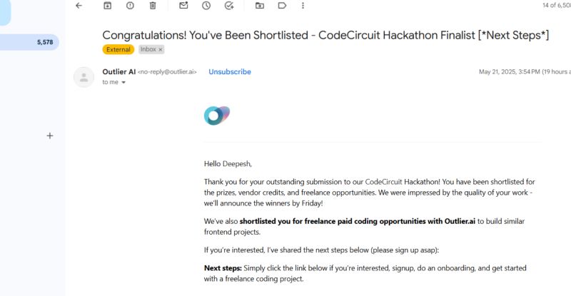 🏆 Global Recognition Unlocked! | Deepesh Kakkar 🏆 Global Recognition Unlocked! | Deepesh Kakkar