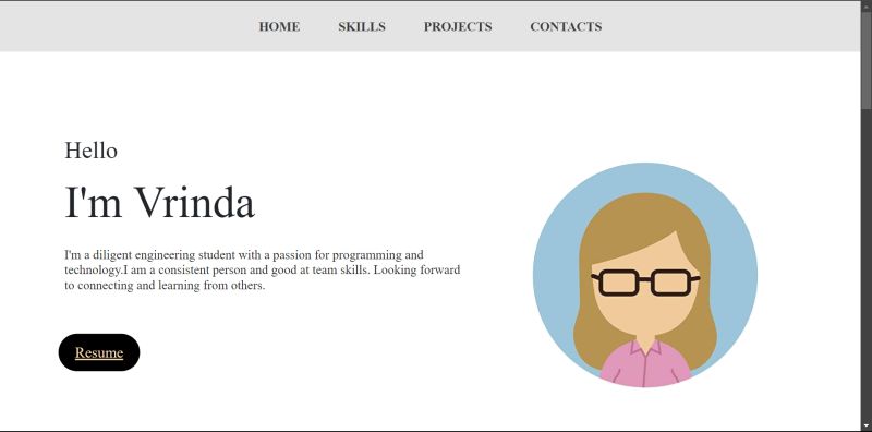 Vrinda Mittal on LinkedIn: #html #css #webdevelopment #portfolio #uiux ... Vrinda Mittal on LinkedIn: #html #css #webdevelopment #portfolio #uiux ...
