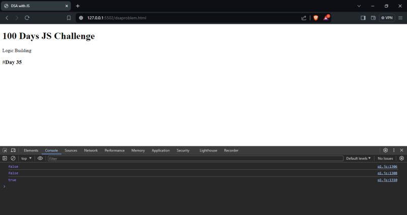 Day 35 of a 100-day JavaScript challenge | Divyanshu Kashyap posted on ... Day 35 of a 100-day JavaScript challenge | Divyanshu Kashyap posted on ...
