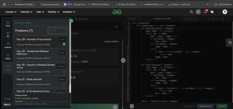 Nishant Panigrahy on LinkedIn: #dsa #codingchallenge #gfg160 # ... Nishant Panigrahy on LinkedIn: #dsa #codingchallenge #gfg160 # ...