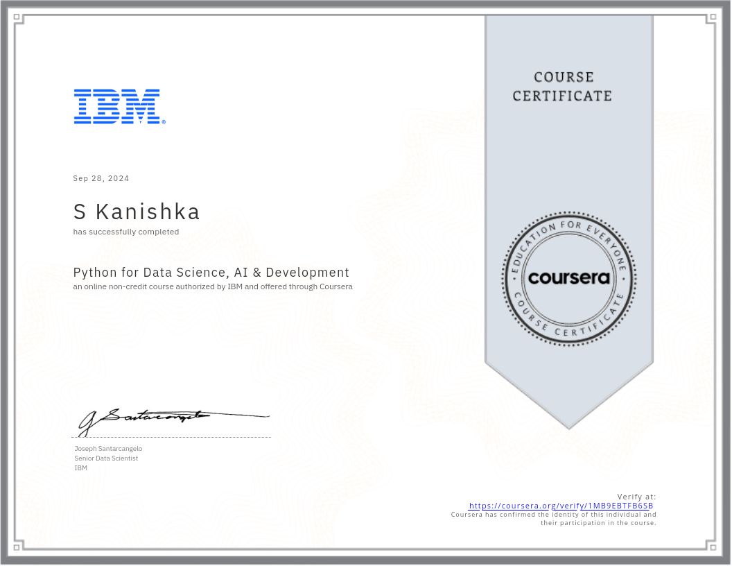 Kanishka Sugumar on LinkedIn: #python #datascience #ai #machinelearning ... Kanishka Sugumar on LinkedIn: #python #datascience #ai #machinelearning ...