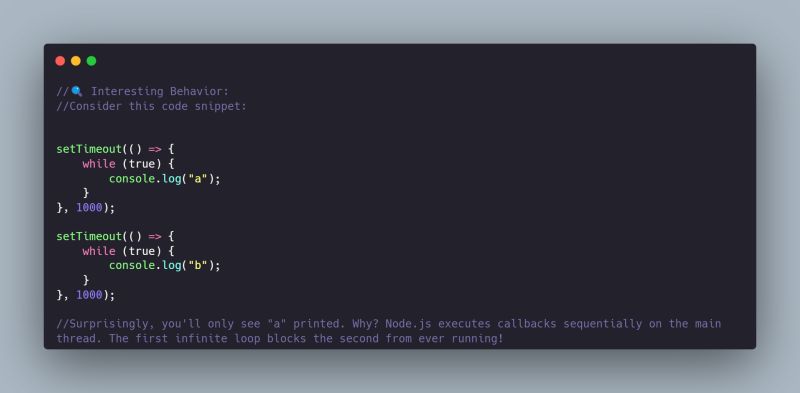 Tharun Balaji J on LinkedIn: #javascript #nodejs #concurrency # ... Tharun Balaji J on LinkedIn: #javascript #nodejs #concurrency # ...
