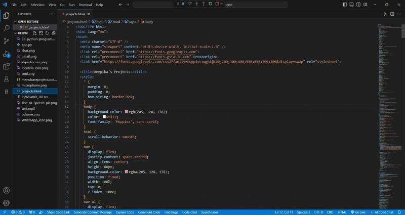 Deepika Kanwar on LinkedIn: #innovation #python #fullstack #flask # ... Deepika Kanwar on LinkedIn: #innovation #python #fullstack #flask # ...