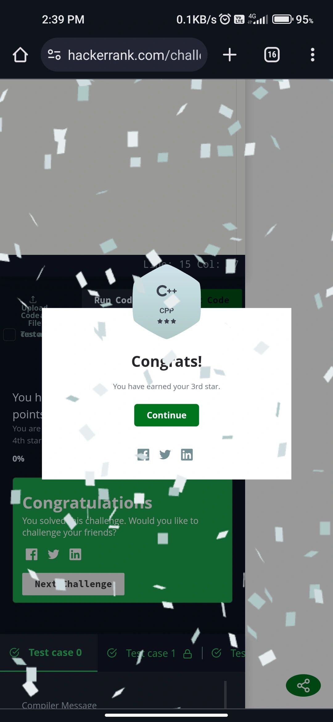 Saravanan P on LinkedIn: #hackerrank #ccp #coding #programmer Saravanan P on LinkedIn: #hackerrank #ccp #coding #programmer