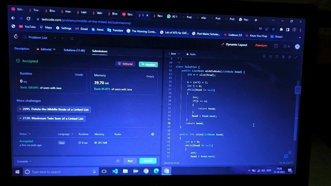 NILESH KUMAR on LinkedIn: #day13 #leetcode #50daysofcode # ... NILESH KUMAR on LinkedIn: #day13 #leetcode #50daysofcode # ...