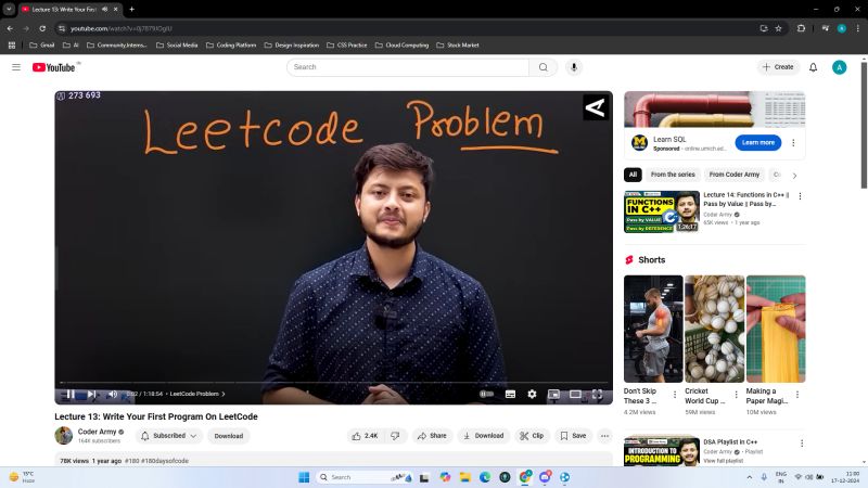 Ayush Sharma on LinkedIn: #leetcode #dsa #codingpractice Ayush Sharma on LinkedIn: #leetcode #dsa #codingpractice