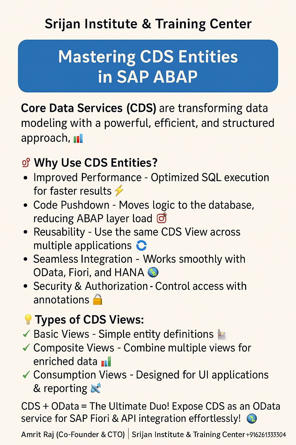 #sap #cds #abap #saphana #sapfiori #odata #datamodeling #saptraining ... #sap #cds #abap #saphana #sapfiori #odata #datamodeling #saptraining ...