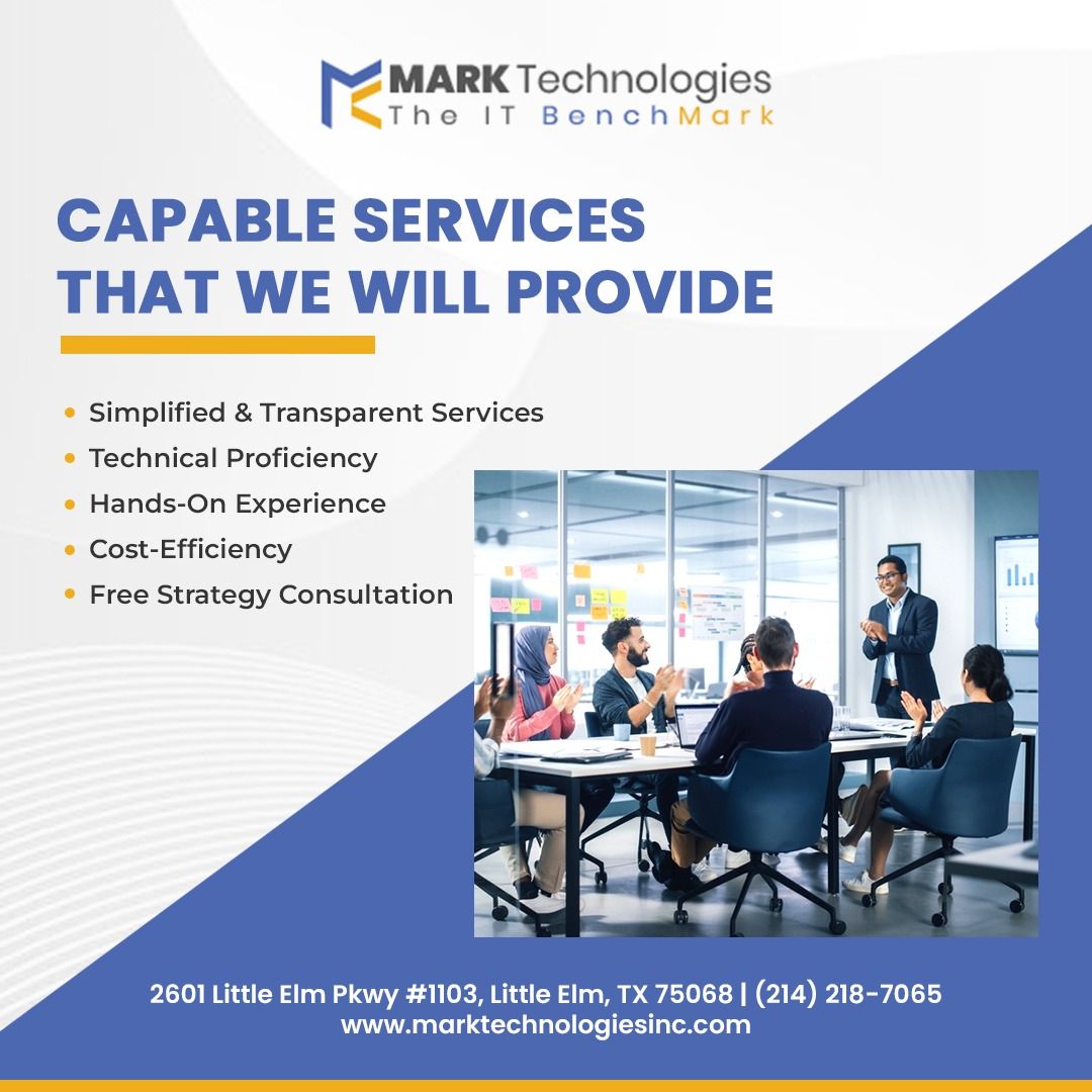 Mark Technologies Inc on LinkedIn: #marktechnologies #capableservices # ... Mark Technologies Inc on LinkedIn: #marktechnologies #capableservices # ...