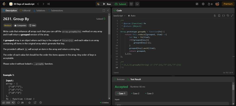 #day23 #javascript #leetcodechallenge #30daysofcode #webdevelopment ... #day23 #javascript #leetcodechallenge #30daysofcode #webdevelopment ...